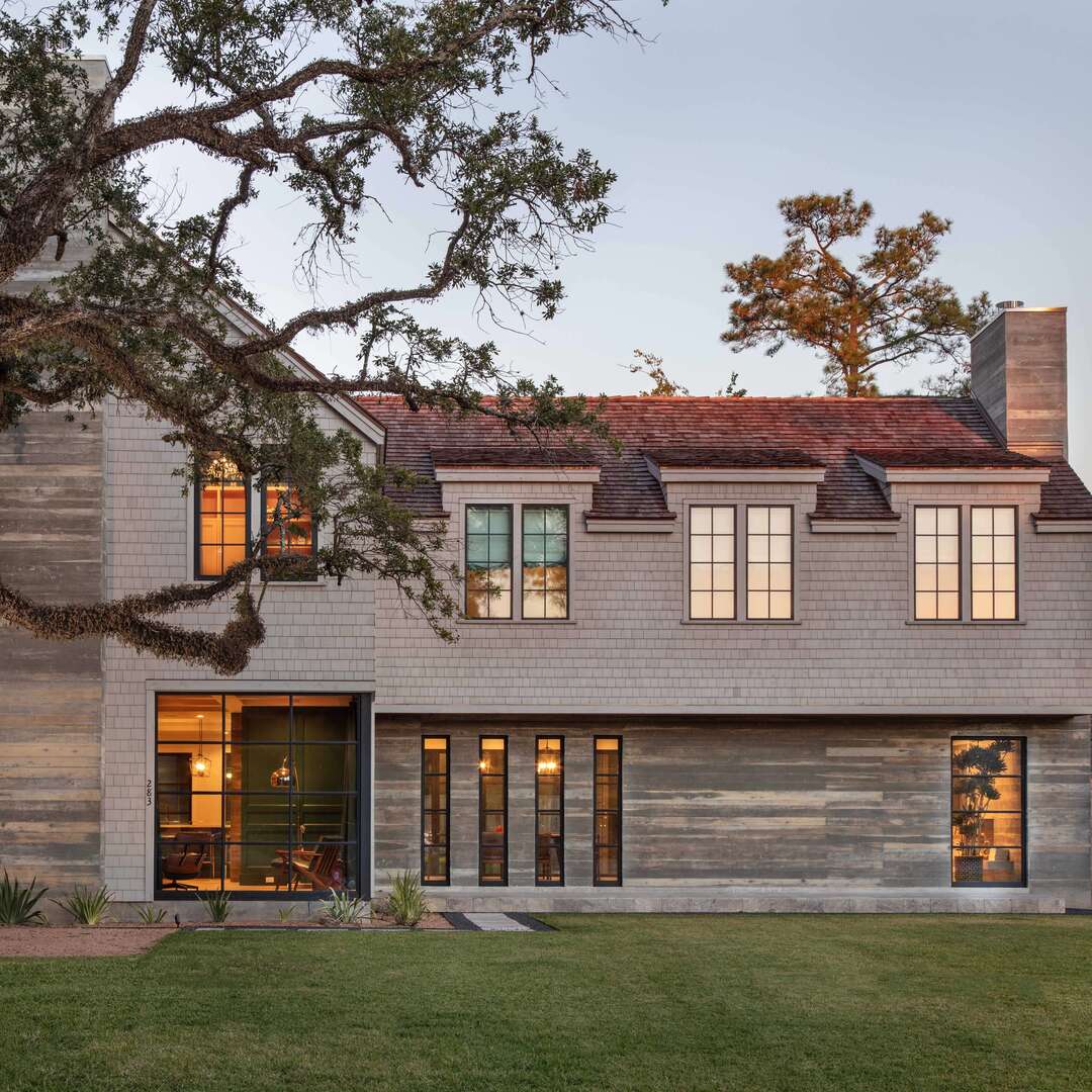 Unveiling Our Cedar Shake Transitional Home